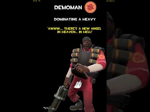 Demoman | Dominating A Heavy | Demoman Voice Lines