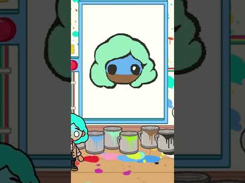 ICH MALE DICH NACH in Toca Boca ???? #tocaboca #shorts #tocalifeworld