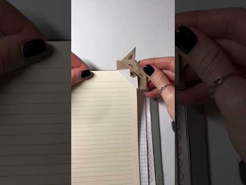 Origami Bookmark 🔖 #origamibookmark #bookmarktutorial #bookmarkideas