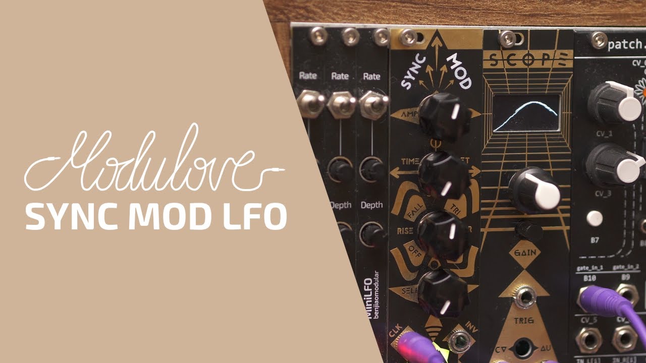 Modulove SYNTH MOD LFO and SCoPE (Demo Jam)