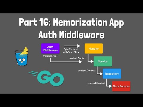 16 - Create Gin Middleware to Extract Authorized User
