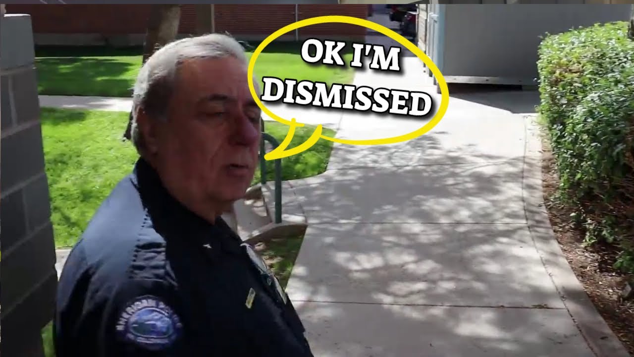 Angry Cop Gets Owned And Dismissed