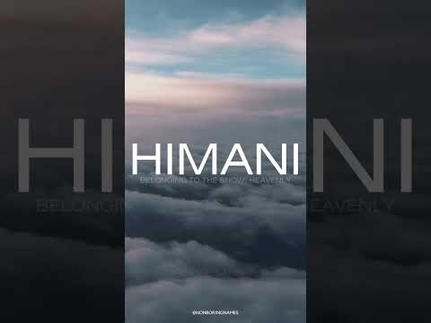 Female/Girl baby names that mean Heaven