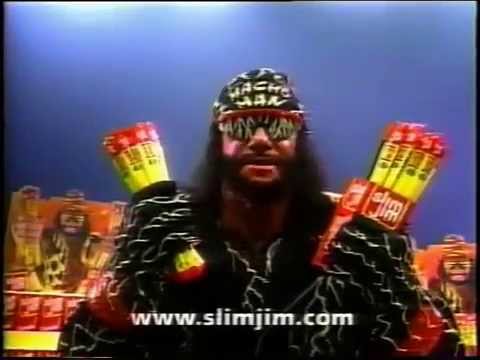 Slim Jim Ad With Macho Man Randy Savage
