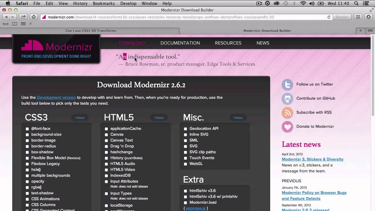 CSS 3D Essentials: Browser and Fallback Support