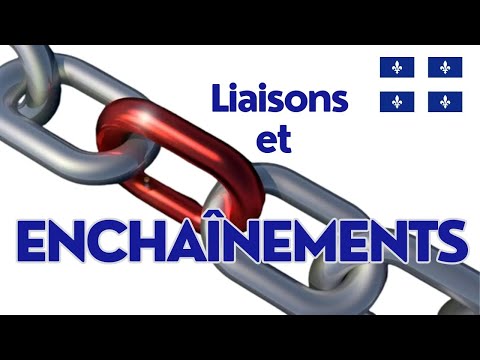 LES LIAISONS ET LES ENCHAÎNEMENTS - Intermediate Quebec French with Subtitles | Frenchpresso