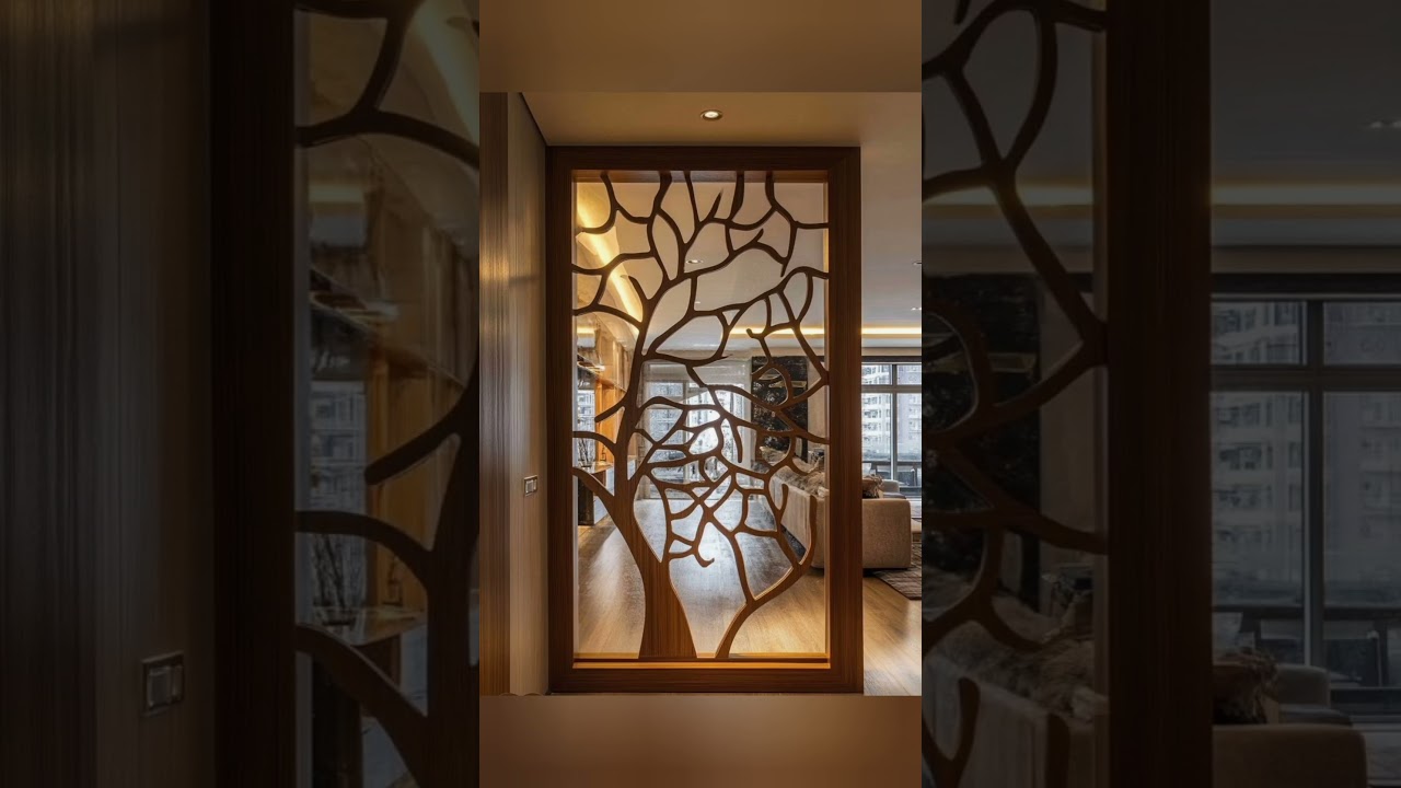 Living  Room Divider & Wall Partition Designs 2025 #roomdivider #woodenpartition