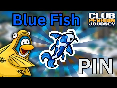 Club Penguin Journey | *NEW* Blue Fish Pin Location!