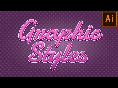 Graphic Style | Text Effect in Adobe Illustrator Tutorial