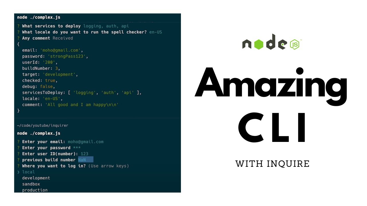 Build a Dynamic CLI with Inquirer and Node.js: A Step-by-Step Guide