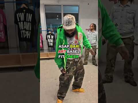 A$AP Bari Miami Art Basel 2024 fit check #asapmob #asapbari #artbaselmiami #artbasel #fitcheck #fyp
