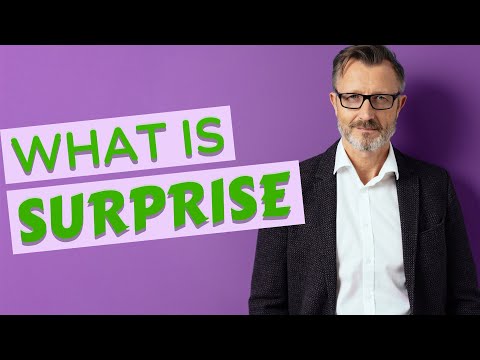 Surprise | Meaning of surprise