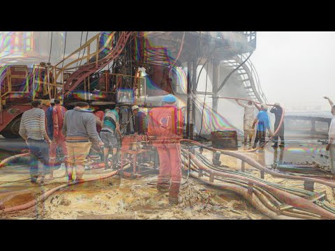 Successfil Fire Control On Oil Rig