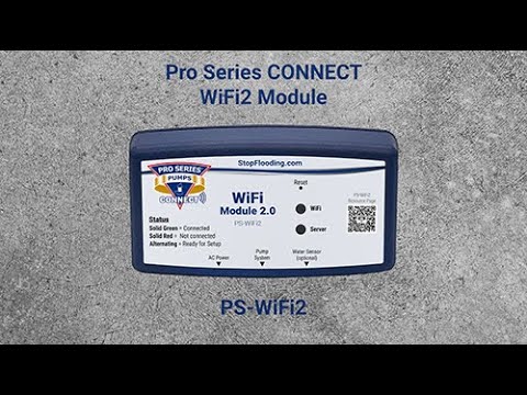 How to Install the Pro Series Pumps WiFi Module (PS-WiFi2) in Your Sump Pump System