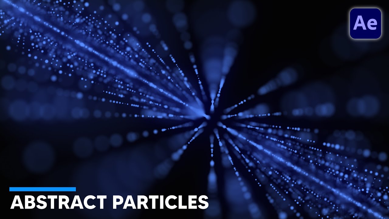 Abstract Particles Background in Trapcode Form - After Effects Tutorial