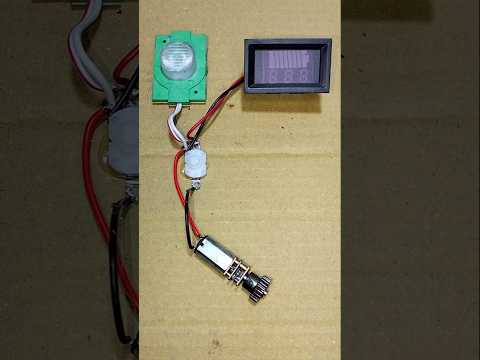 How Much Electricity Does Generate With N20 Gear Motor #dcmotor #tech #shorts