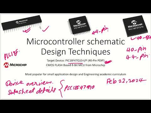 007 PIC18F47Q10 Device Overview, Features and datasheet details Part1