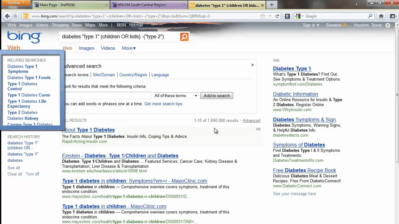 Bing Advanced Search Demo