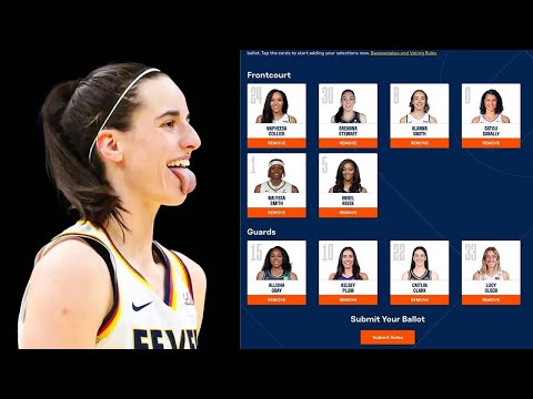 The WNBA All Star Voting is CRAZY...