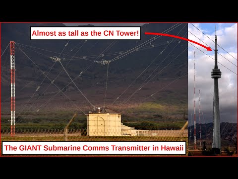 The Lualualei Very Low Frequency Transmitter near Honolulu