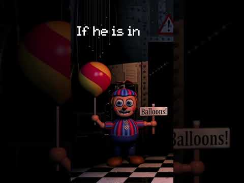 How To Survive Balloon Boy In FNAF 2! #shorts #fnaf #fnaf2 #balloonboy #tutorial