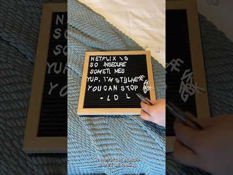 Amazon Letter board