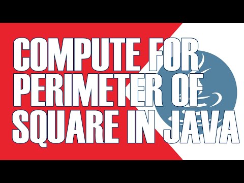 Compute for perimeter of square using Java – Digital Freedom