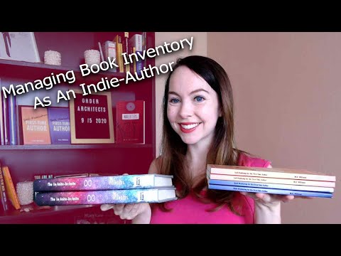 How do you manage a book inventory as an author? | Self-Publishing Tips for Authors