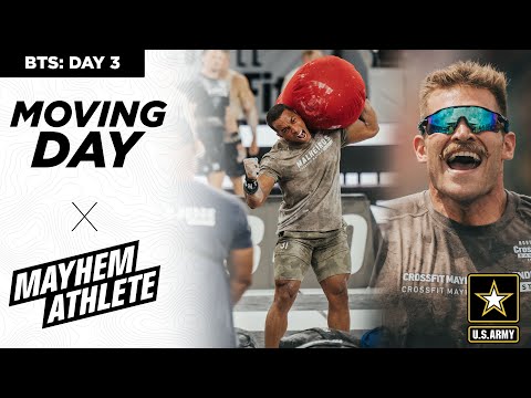 MOVING DAY // 2022 CrossFit Games BTS Ep. 4 Presented by U.S. ARMY