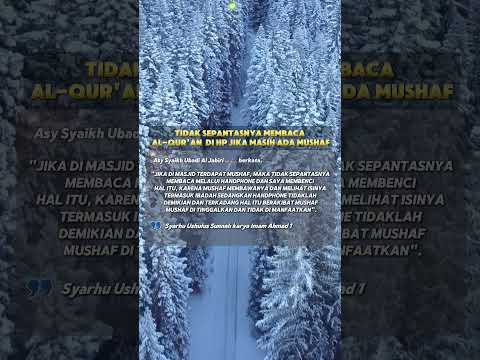 Tidak sepantasnya membaca Al-quran melalui hp terus menerus #shorts #renunganislami #alquran