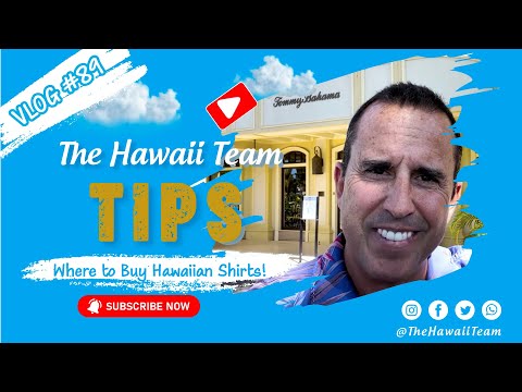 FAQ - "Where Do You Get Those Great Hawaiian Shirts, Dan?"