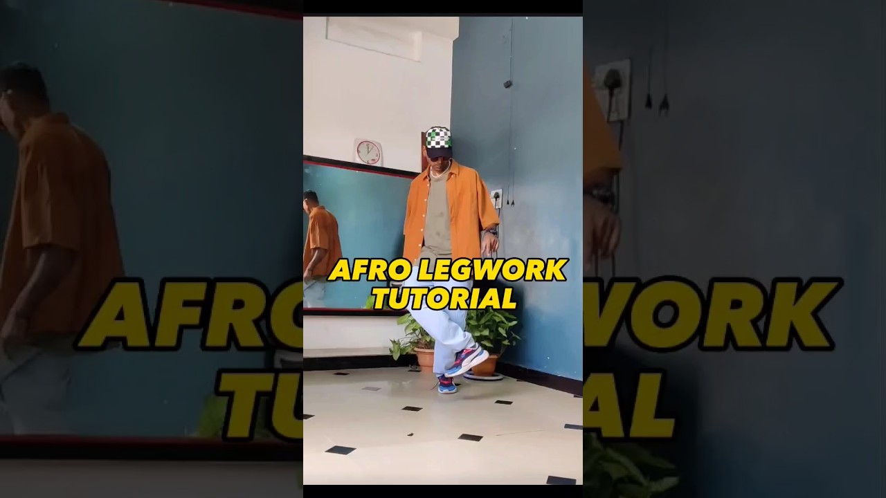 AFRO LEGWORK TUTORIAL #AFRO #jddancetutorial #legworktutorial #dance #shorts