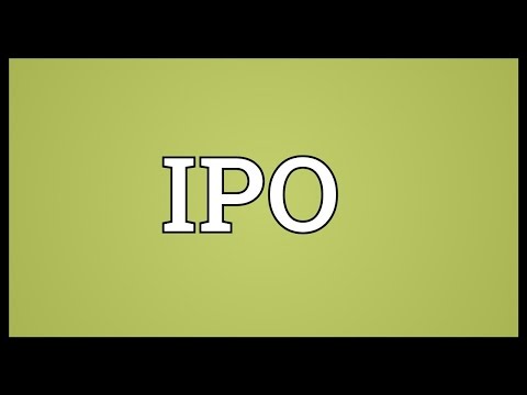 IPO Meaning