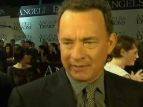 Tom Hanks at Angels and Demons premiere