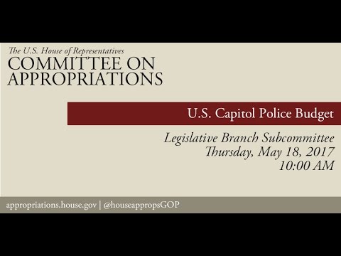 Hearing: U.S. Capitol Police Budget (EventID=105957)