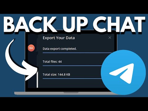 How to Download Telegram Chat as Backup