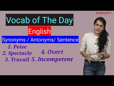 Vocab of the day I Synonyms | Antonyms | 50+ words from 5 words I Part -9