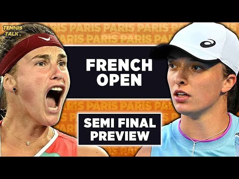 Sabalenka vs Swiatek | French Open 2025 Semifinal | Tennis Talk Prediction