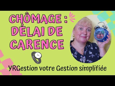 Le délai de carence de l'indemnisation chômage