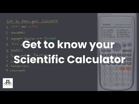 Get to know your Scientific Calculator (Basics) | Tagalog