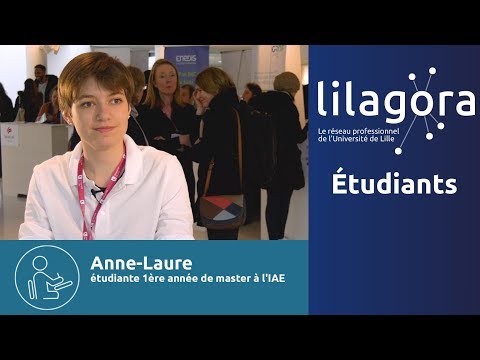#Lilagora - étudiants - Anne-Laure - master - IAE Lille