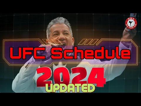 Unveiling UFC's Exciting 2024 Schedule Update