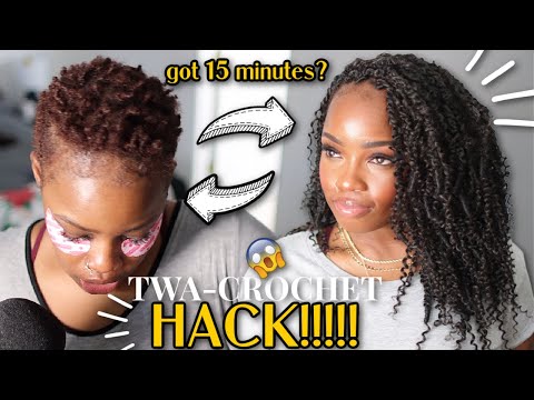 🛑🤯🤯STOP! Have You Tried This 15 MINUTE Crochet Braid HACK?! PERFECT For Short Hair! | MARY K. BELLA