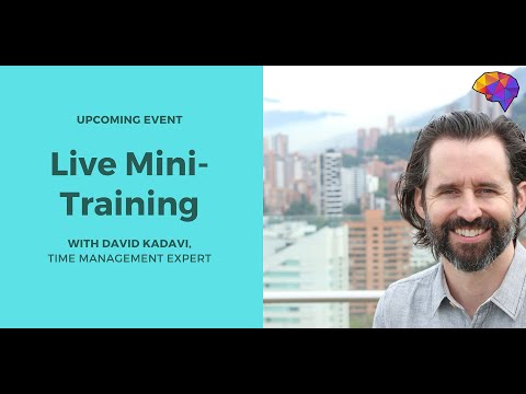 Learn "Mind Management, Not Time Management" with David Kadavy