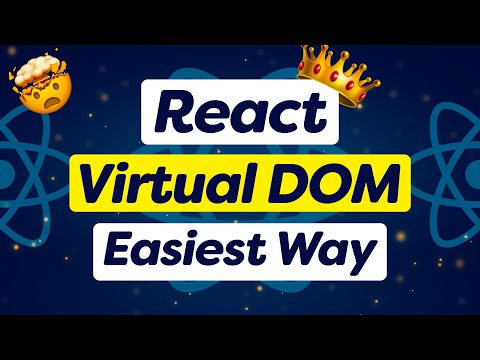 MASTER Virtual DOM in 5 Minutes | React Virtual DOM