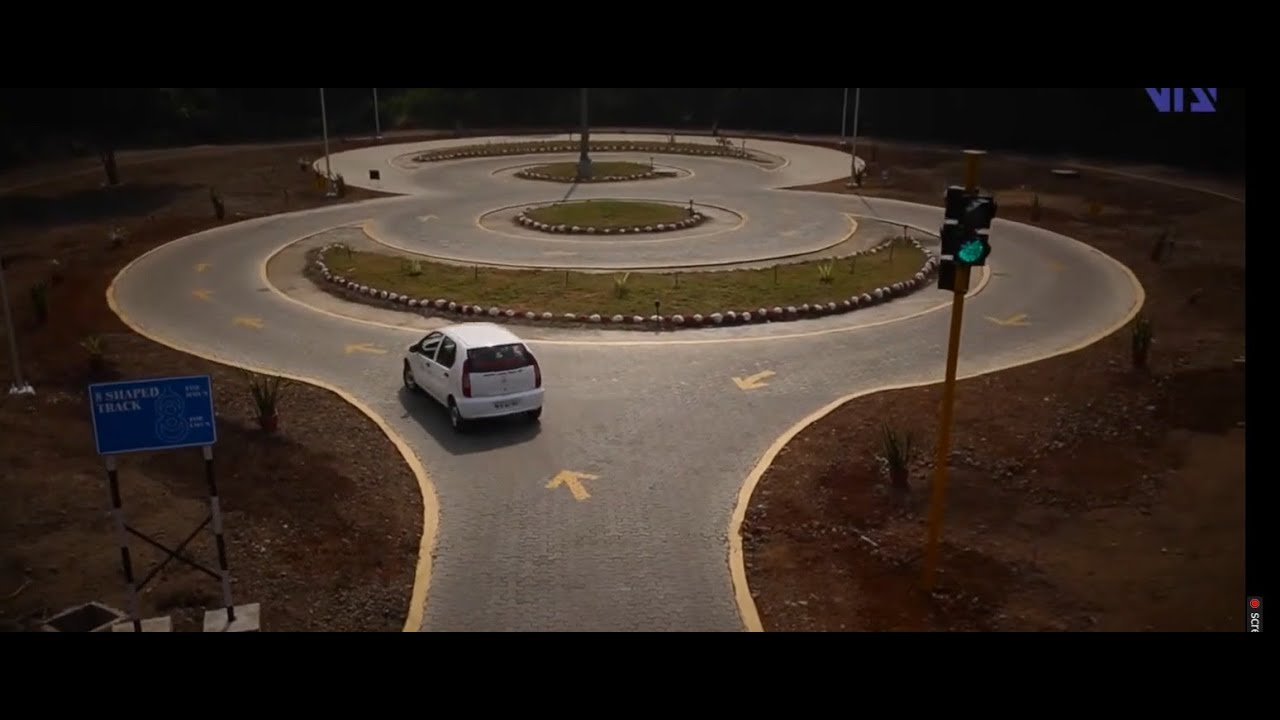 RTO Driving Test at  Pune - Understand the Automated Driving Test Track system