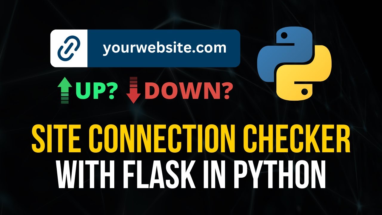 Flask Project: Site Connectivity Checker in Python