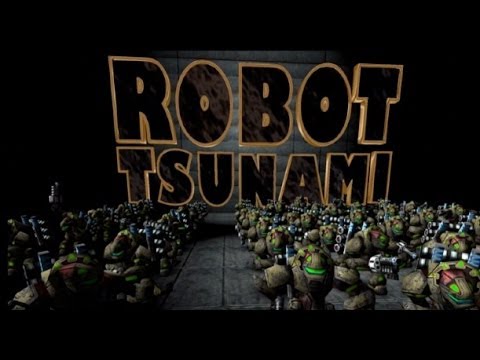 Robotron Game - Robot Tsunami iPad App Review Video