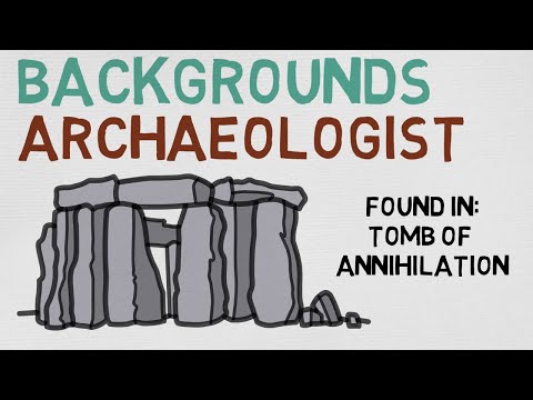 Background #3: Archaeologist (DnD 5E)