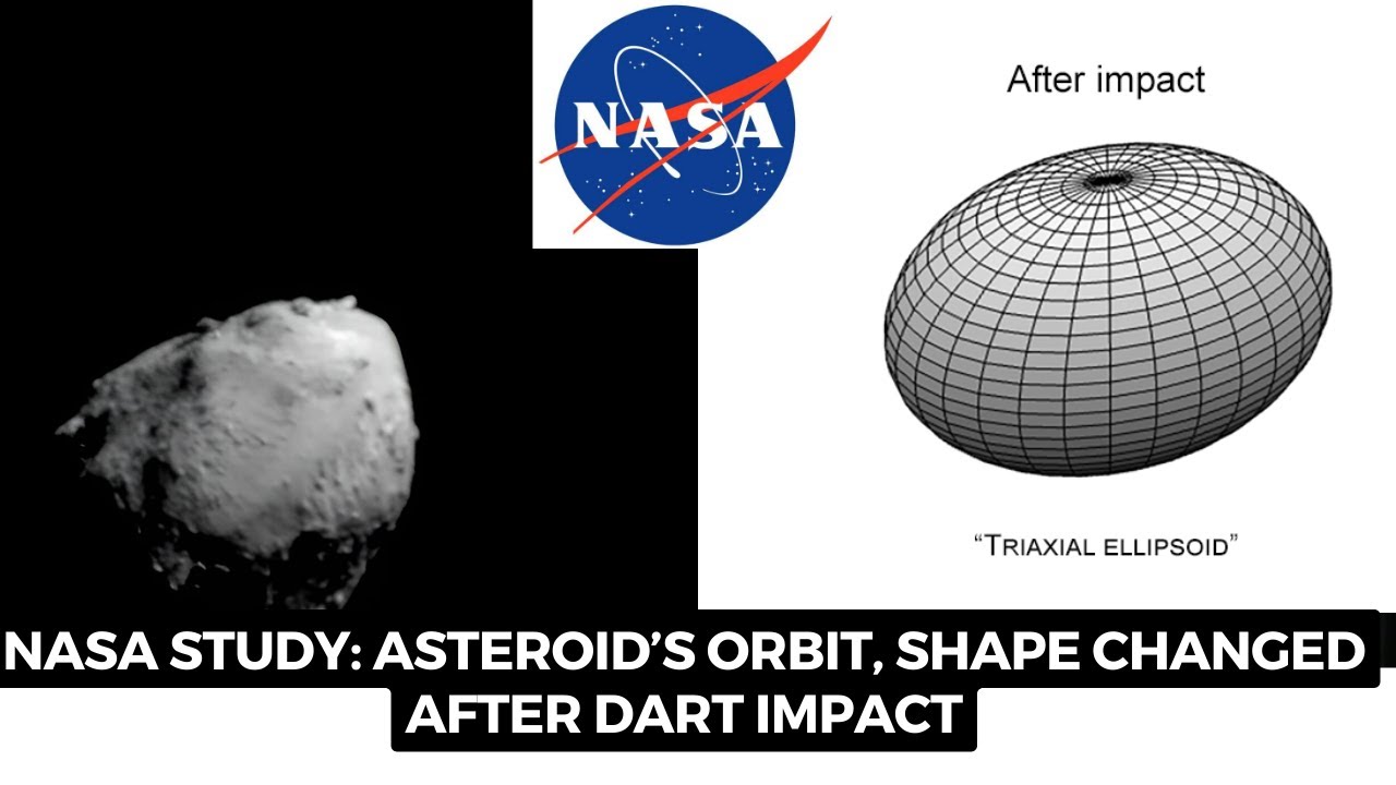 NASA Study: Asteroid’s Orbit, Shape Changed After DART Impact